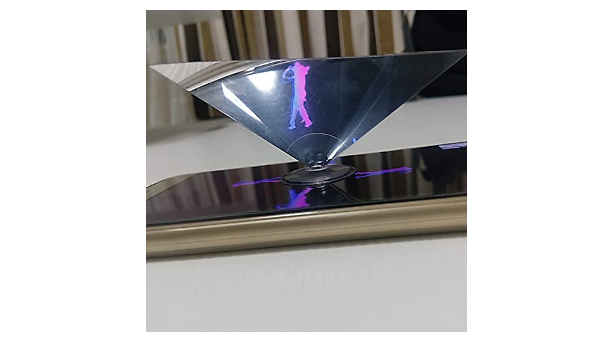 SDLAJOLLA Mini Holographic Projector - Portable 3D Home Theater