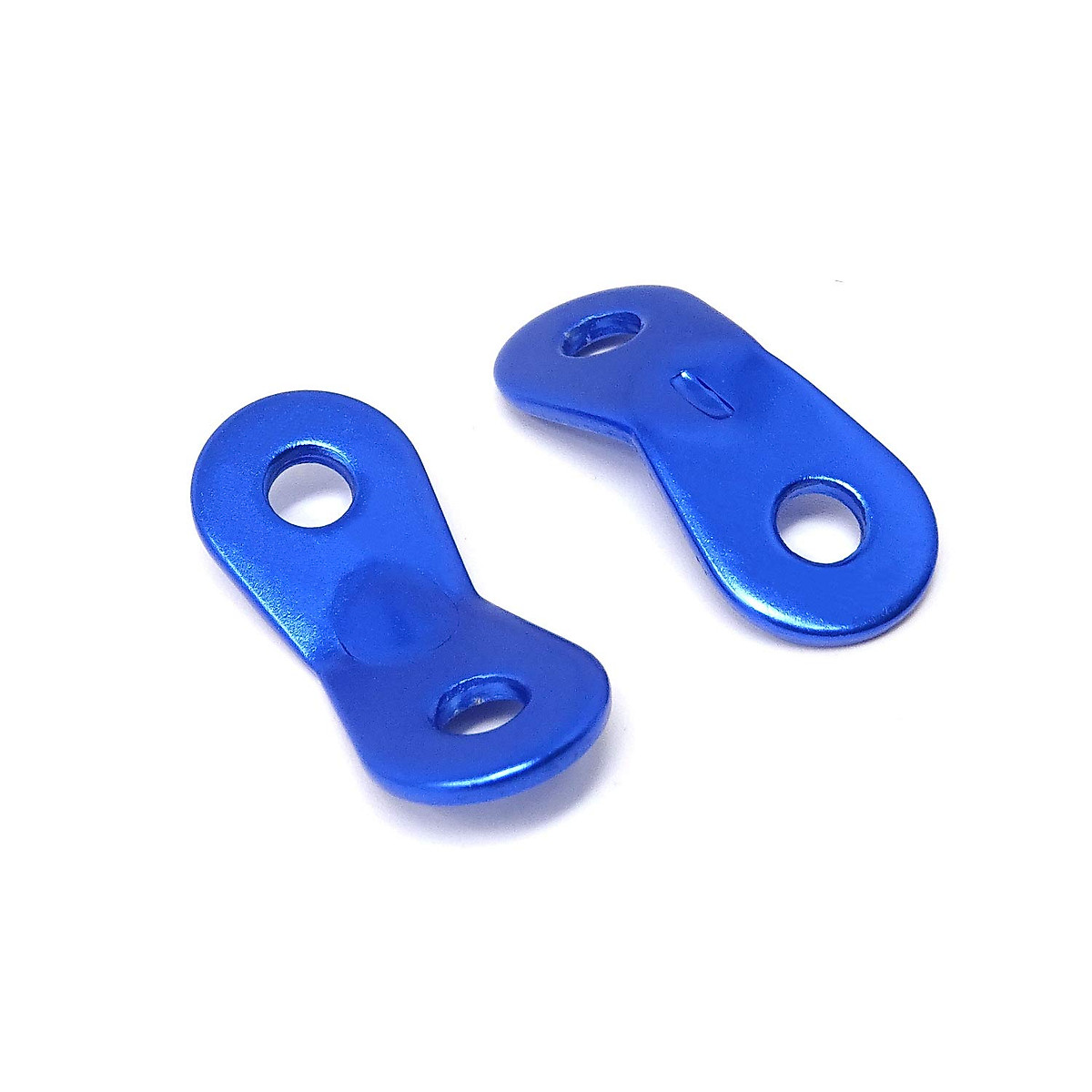 Honbay 12PCS Aluminum Alloy Tent Rope Tensioner Dual Holes Wind Rope Tent Buckle Guyline Cord Adjuster Camping Tightening Clasp Guyline Holder for Outdoor Activities