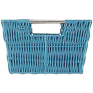 Whitmor Rattique Storage Baskets - Berry Blue - (3 Piece Set)