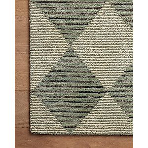 Chris Loves Julia x Loloi Francis Collection FRA-01 Spa / Granite 5'-0" x 7'-6" Area Rug