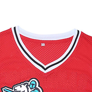 Youth Calvin Cambridge Shirts #3 LA Knights Basketball Jersey for Kids/Boys (Red, Youth X-Large)