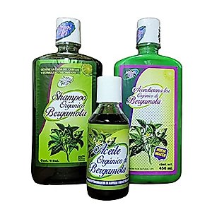Organic Bergamot Shampoo + Conditioner & Oil ( 3 Pack ) Dist. by C&A Naturistics