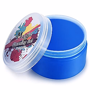 Car Cleaning Gel Keyboard Cleaner Car Detailing Putty Auto Slime Cleaning Goo Magic Dust Cleaning Tool for Keyboards, Car Vents, Cameras, Printers, Calculators, Screens