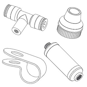 Residential Misting System- Made in USA Pump- 200 psi Mid Pressure Patio Misting System-12 Nozzles Misting System
