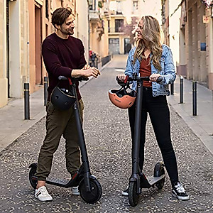 Segway Ninebot E22 E45 Electric Kick Scooter, Lightweight and Foldable, Upgraded Motor Power, Dark Grey Large