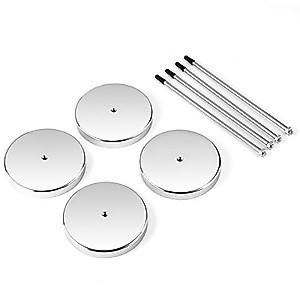 4pcs Desk Receipt Holder Bill Fork Receipt Spike Stick Silver Restaurant Check Spindle 5.5 Inch by HRLORKC…