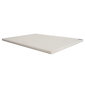 NoTrax 12" x 18" x 0.75" Sani-Tuff T45 Natural Rubber Cutting Board, Non-Skid Professional-Grade, Made in USA, T45S3012BF