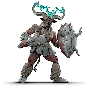 Power Rangers Lightning Collection Mighty Morphin Mighty Minotaur 6-Inch Premium Collectible Action Figure Toy, Accessories, Kids 4 and Up