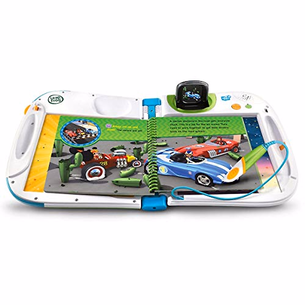 LeapFrog Leapstart Nursery: Mickey and The Roadster Racers Pit Crews to The Rescue Story Book (3D Enhanced)