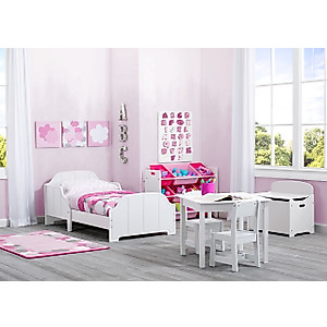 Delta Children MySize 9 Bin Plastic Toy Organizer, Greenguard Gold Certified, Bianca White