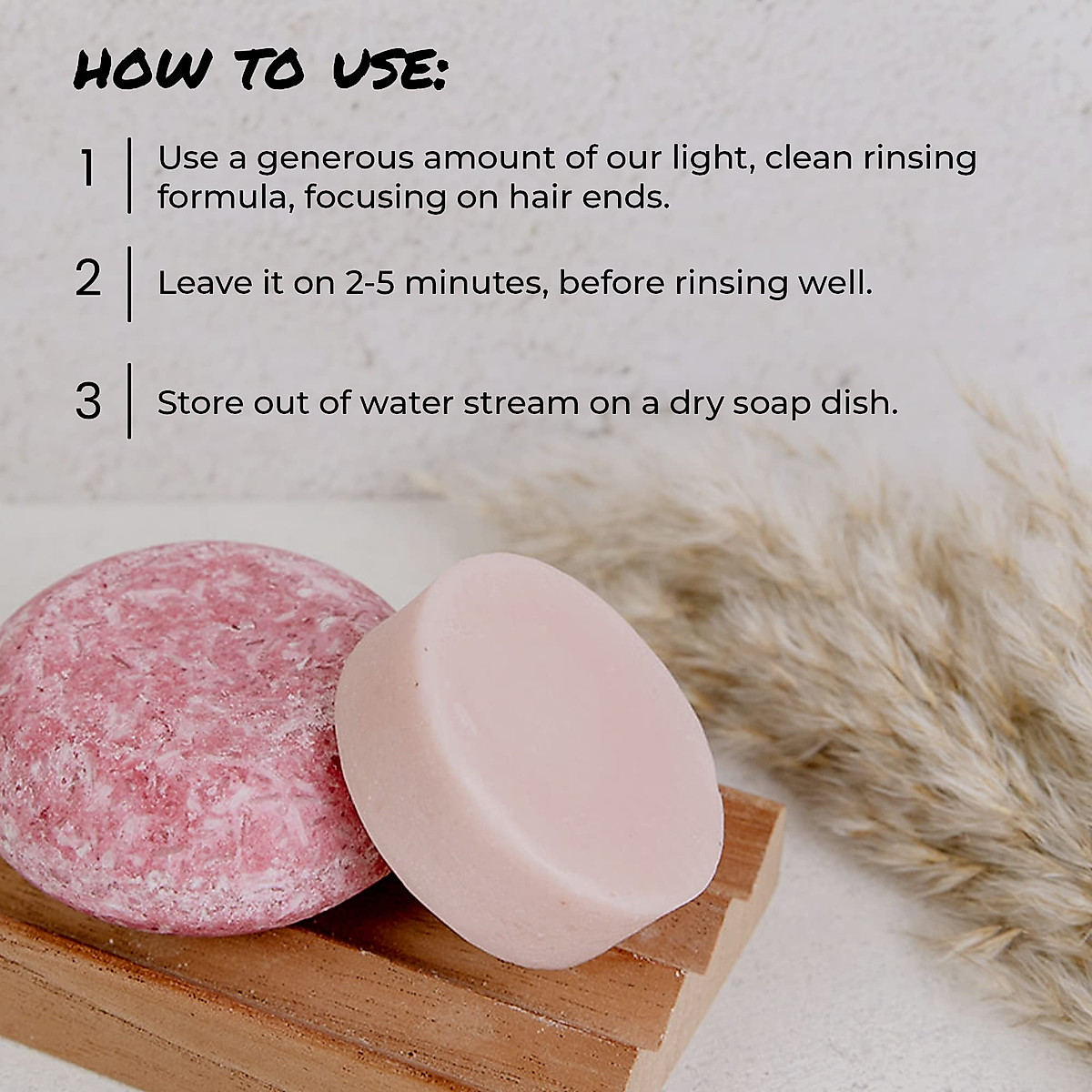 Suds & Co. Solid Conditioner Bar, Zero Waste Conditioner, Natural Conditioner For Hair, Sustainable, Eco-Friendly Hair Care – Blossom, 1.7 Ounce