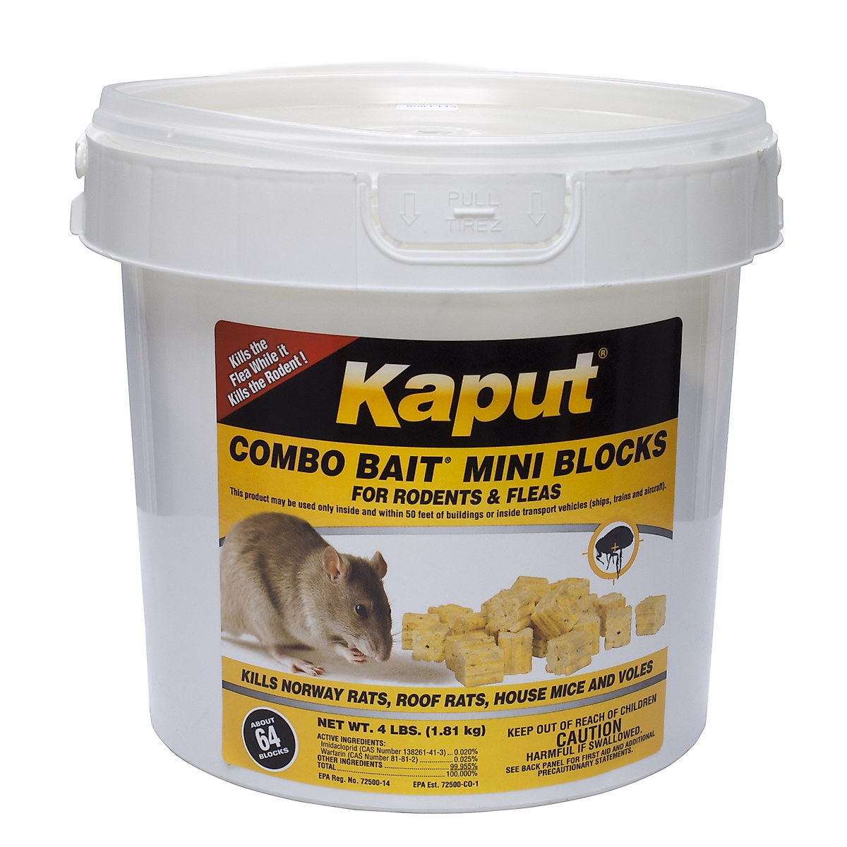 Kaput Combo Bait Mini Blocks (2) 4lb Pails