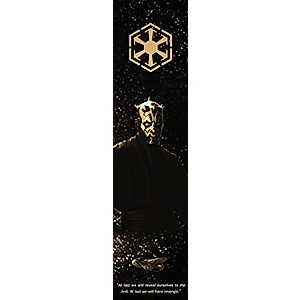 Darth Maul Star Wars Bookograph Metal Bookmark