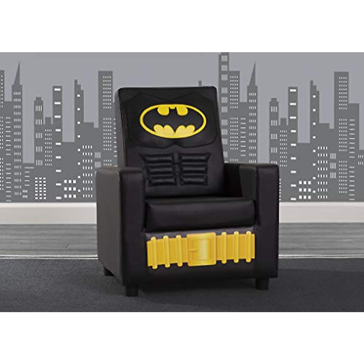 Delta Children High Back Upholstered Chair, Dc Comics Batman