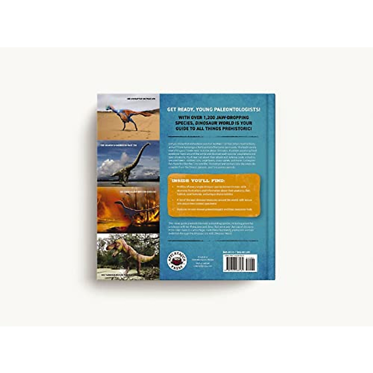 Dinosaur World: Over 1,200 Amazing Dinosaurs, Famous Fossils, and the Latest Discoveries from the Prehistoric Era (Explore The Mesozoic Era with Over 1,200 Dinosaur Species)