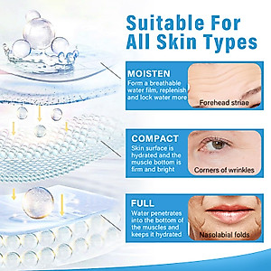 Botox Face Serum, Botox Stock Solution Facial Serum with Vitamin C & E, Instant Face Lift & Anti Aging Serum, Boost Skin Collagen, Reduce Fine Lines, Wrinkles, Plump Skin