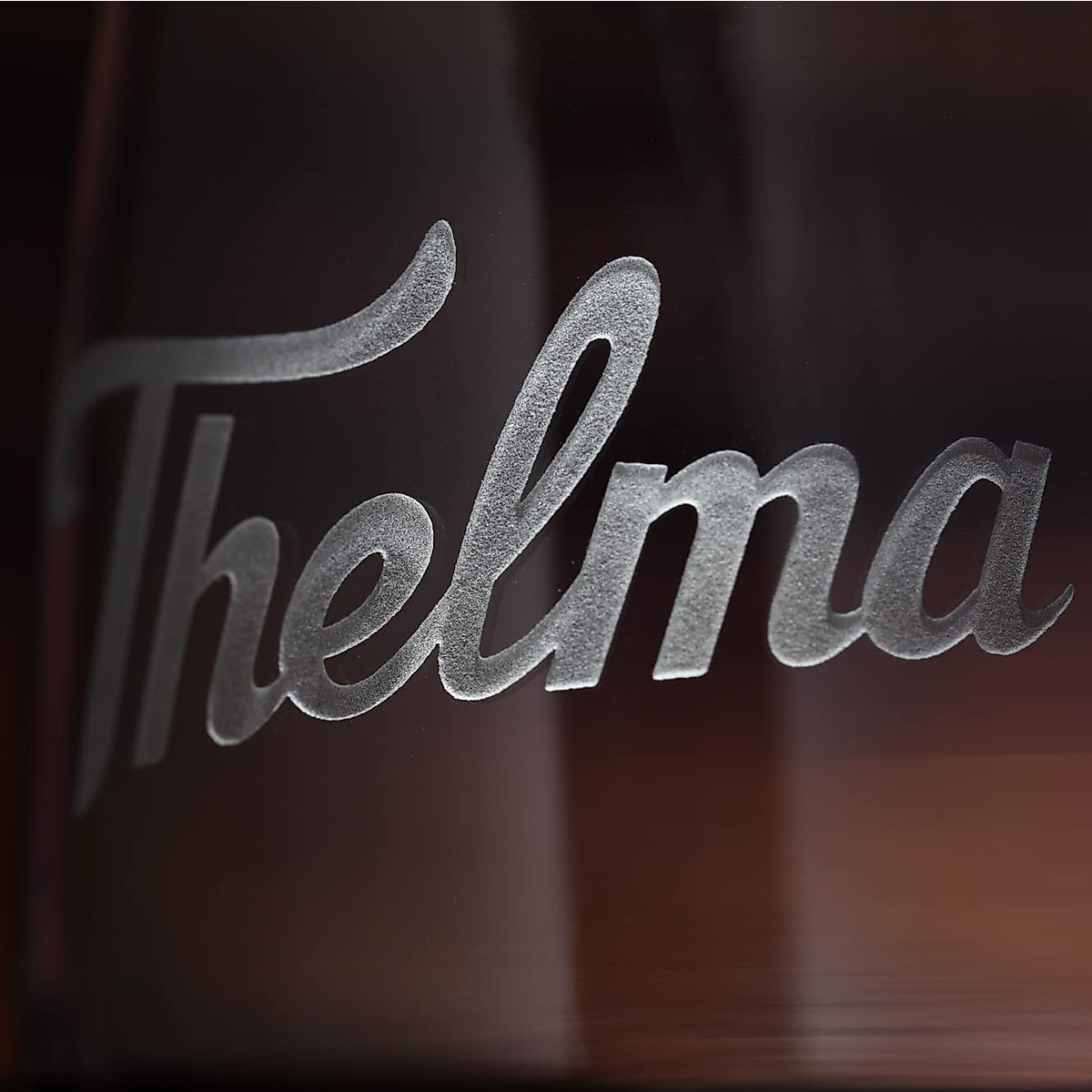 Thelma & Louise Engraved Stemless Wine Glass Set