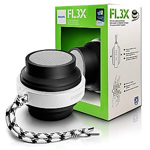 Philips FLEX BT2000B/37 Bluetooth Wireless Portable Speaker (Black/White)