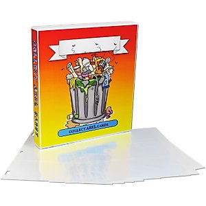 UniKeep Garbage Pail Kids GPK Themed Collectible Card Storage Binder - Complete With 20 Card Pages (Garbage)