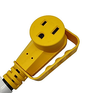 Parkworld 6 AWG NEMA 6-50 Extension Cord for Welder and EV Charger, 6 Gauge Welder Extension Cord, 3-Prong, 50 AMP, 250 Volts, 12500 Watts (100FT)