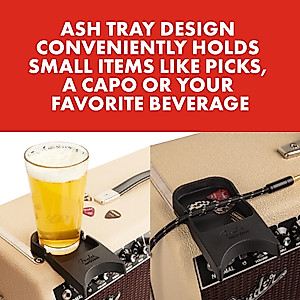 Fender Amperstand Guitar Amp Stand, Guitar Stand Substitute, Guitar Neck Rest Turns any Flat Surface into a Guitar Stand, Holds Picks, Cables, and More