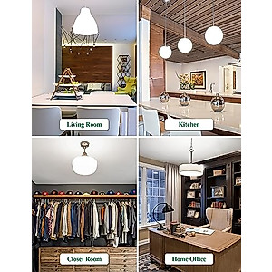 Bombubilla A21 LED Light Bulbs, 150-200W Equivalent 23W LED Bulb, 2500 Lumens, Daylight White 5000K, E26 Base, Non-Dimmable, Super Bright Light Bulbs for Home Office Shop Warehouse Garage, 6 Pack