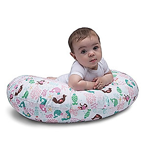 Boppy Original Pillow Cover, Mermaids, Cotton Blend Fabric with Allover Fashion, Fits All Boppy Nursing Pillows and Positioners