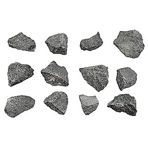12PK Raw Peridotite, Igneous Rock Specimens - Approx. 1" - Geologist Selected & Hand Processed - Great for Science Classrooms - Class Pack - Eisco Labs