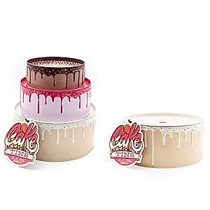 Suck UK Cake Boxes Cake Container & Cookie Tins With Lids For Gift Giving Nesting Cake Storage Container With Tiered Design Cupcake Cookie Jar For Kitchen Decor Baking Gifts Set of 3