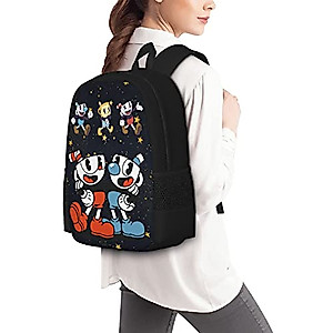 Anime Game Backpack Laptop Book Bags Waterproof Rucksack Casual Satchel For Boy & Girl