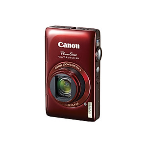 Canon PowerShot ELPH 510 HS 12.1 MP CMOS Digital Camera with Full HD Video and Ultra Wide Angle Lens (Red)