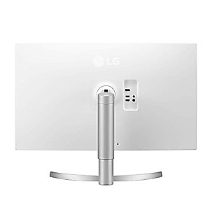 LG 32UN650-W 32 Inch UHD (3840 x 2160) IPS Ultrafine Display with HDR10 Compatibility, DCI-P3 95% Color Gamut, AMD FreeSync, and 3-Side Virtually Borderless Height Adjustable Stand (Renewed)