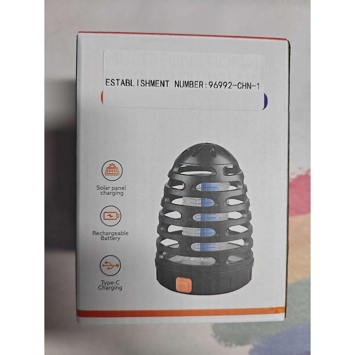 2 Packs Upgraded Solar Bug Zapper Outdoor Waterproof Mosquito Zapper Outdoor Mosquito Trap Bug Lights Mosquito Repellent for Outdoor Use Patio Garden Pathway