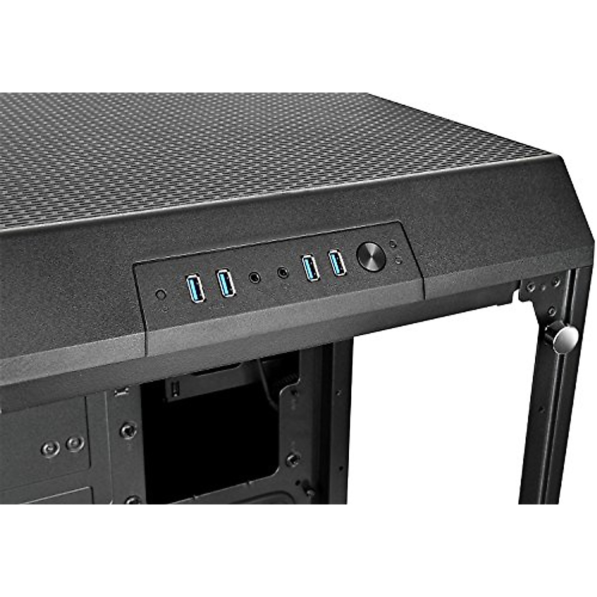 Thermaltake Tower 900 Black Edition Tempered Glass Fully Modular E-ATX Vertical Super Tower Computer Chassis CA-1H1-00F1WN-00