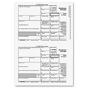 1099 MISC Forms 2023, 1099 MISC Laser Forms IRS Approved Designed for Quickbooks and Accounting Software 2023, 4 Part Tax Forms Kit, 25 Vendor Kit - Total 54 (105) Forms
