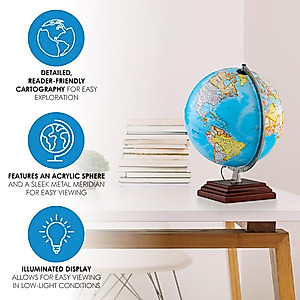 Waypoint Geographic Odyssey Illuminated Globe