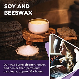 Lullify Essentials Bundle | Cork Yoga Mat | Signature Scent Natural Soy & Beeswax Candles | Silk Travel Mask