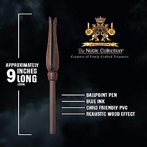 The Noble Collection Harry Potter Luna Wand Pen and Bookmark