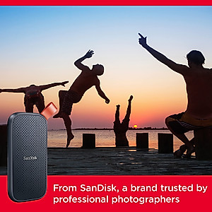 SanDisk 1TB Portable SSD - Up to 800MB/s, USB-C, USB 3.2 Gen 2, Updated Firmware - External Solid State Drive - SDSSDE30-1T00-G26