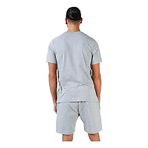 Nike Men's Sportswear Tee Just Do It Swoosh, Dark Grey Heather/Black, Large