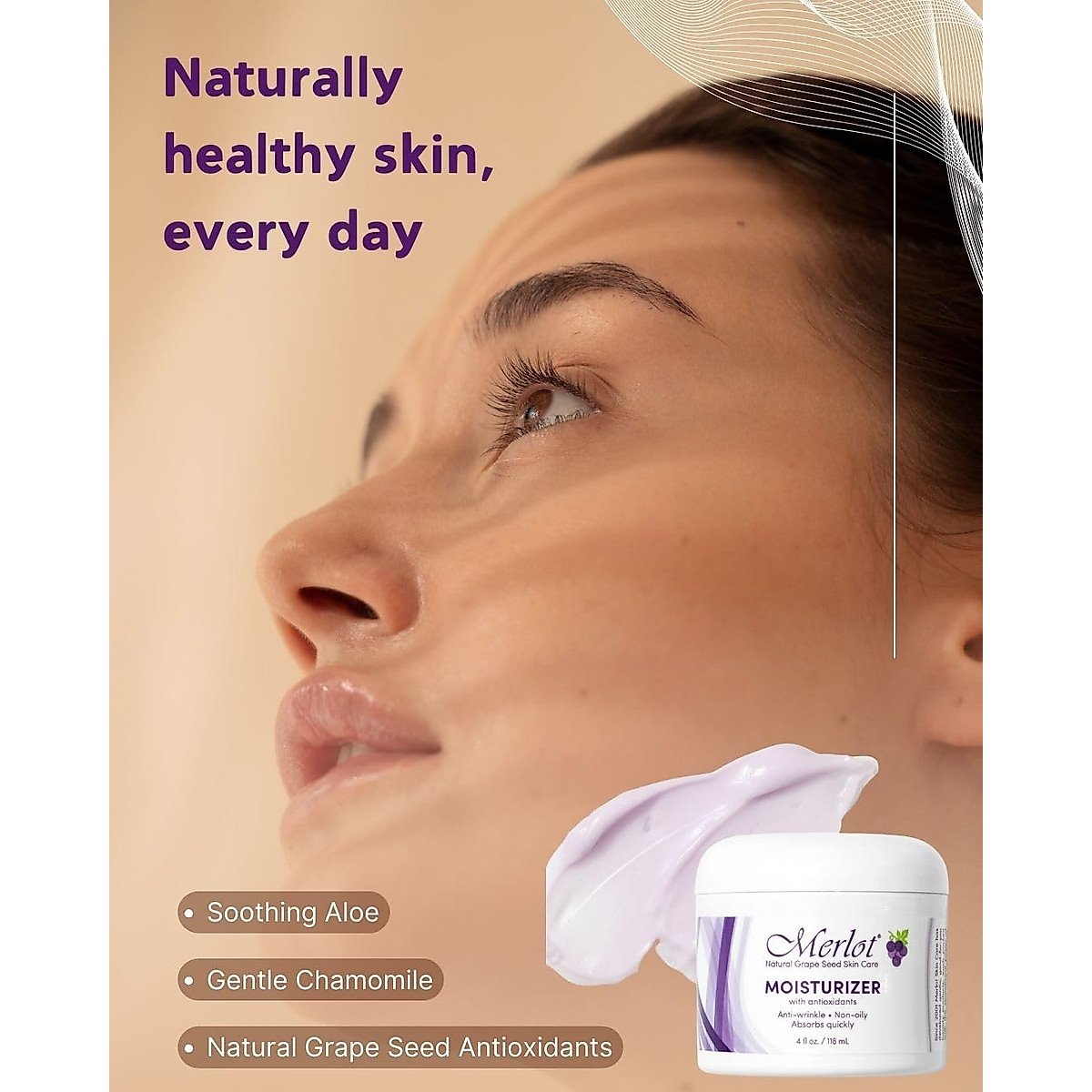 Merlot Moisturizer 4 oz (118 mL)