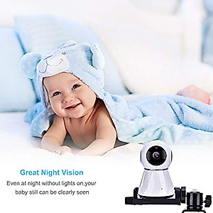 Eurobuy Baby Camera Monitor Stand, Universal Baby Camera Stand, Adjustable 360 Degree Rotating Stand, Fits Most Baby Monitors, Safe and Stable