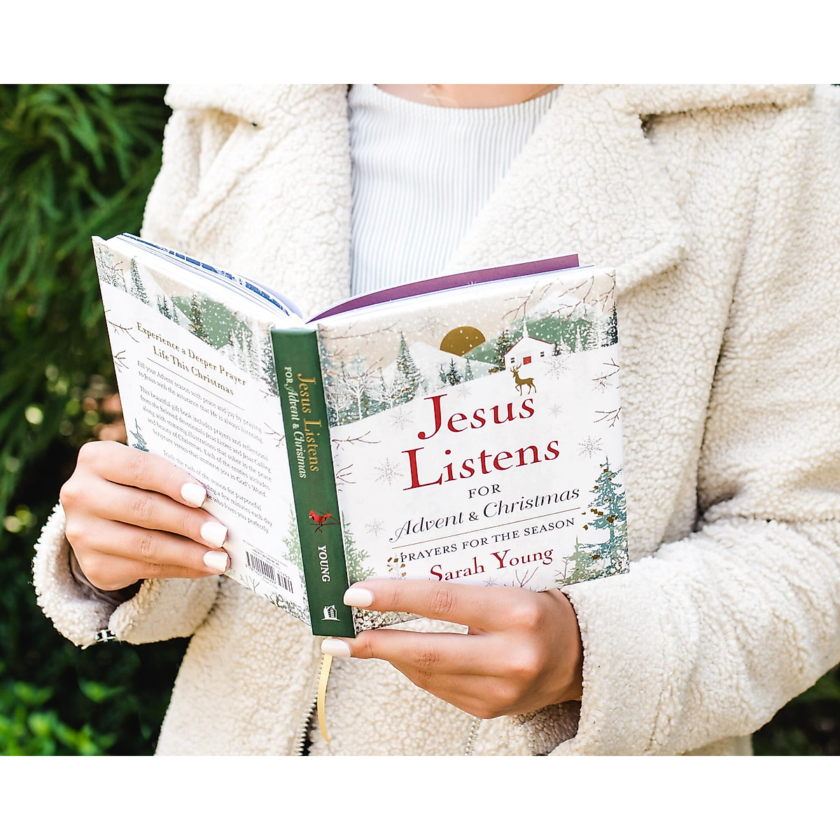 Jesus Listens--for Advent and Christmas, Padded Hardcover, with Full Scriptures: Prayers for the Season