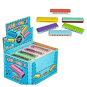 DollarItemDirect 4 inches Harmonica, Case of 12