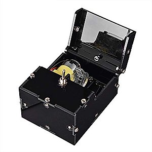 Mini Funny Toys for Kids Men Turns Itself Off Leave Me Alone Machine Surprise Box Funny Gift for Home Party Home & Office Desk, Gift Boxes