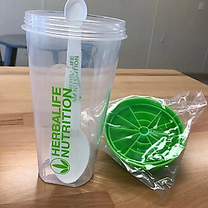 Herbalife Shaker Bottle 13.5-Ounce(400ml) with Blender and Herbalife Spoon 1 pack
