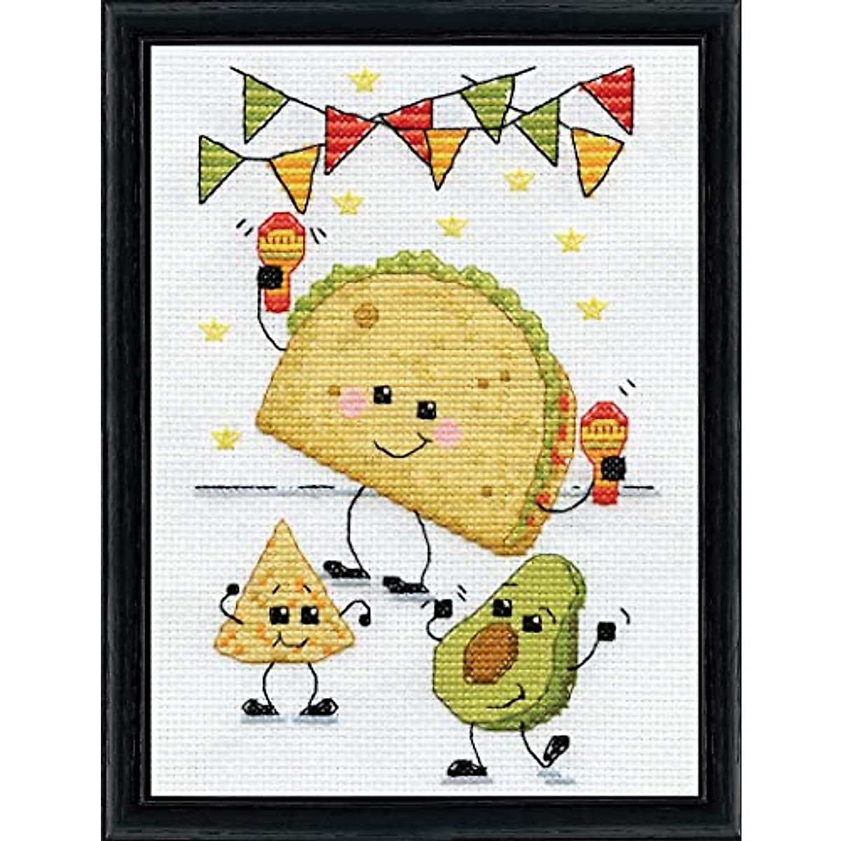 Design Works Crafts Taco Time Counted Cross Stitch Kit
