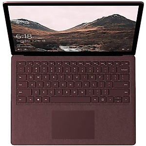 Microsoft Surface Laptop 2 (Intel Core i7, 16GB RAM, 512 GB) - Burgundy (Renewed)