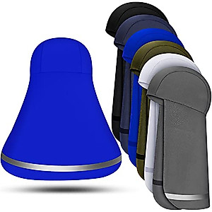 6 Pcs Cooling Skull Cap Elastic Sun Shade, Hard Hat Sun Shade, Neck Shade with Reflective Stripe, Sun Shade Hat Cover Neck for Sun Protection Fishing Riding Camping Hiking(Assorted Color)
