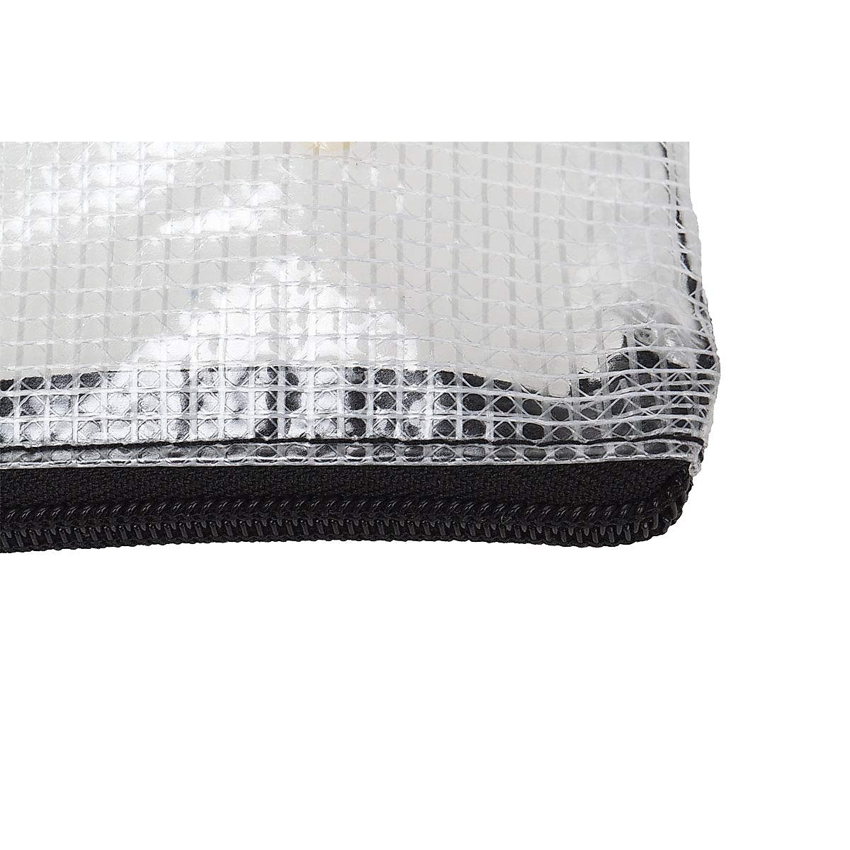 Creative Mark Plastic Mesh Zipper Bag Medium-Large 10x14"